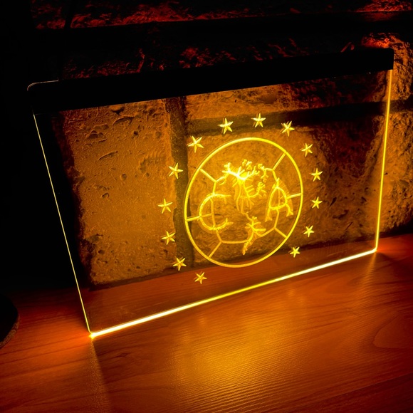 Other | Club America Led Neon Light Sign 8x12 | Poshmark